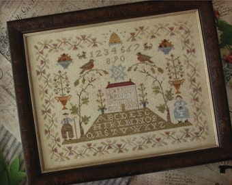 WITH THY NEEDLE Noel Sampler Counted Cross Stitch Patterns at ...
