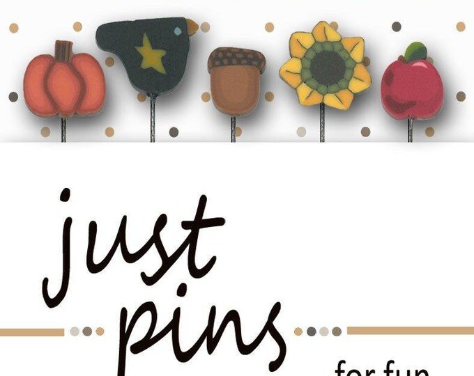 5-pc. Just Pins Set Autumn Assortment JPM102 Just Another Button ...