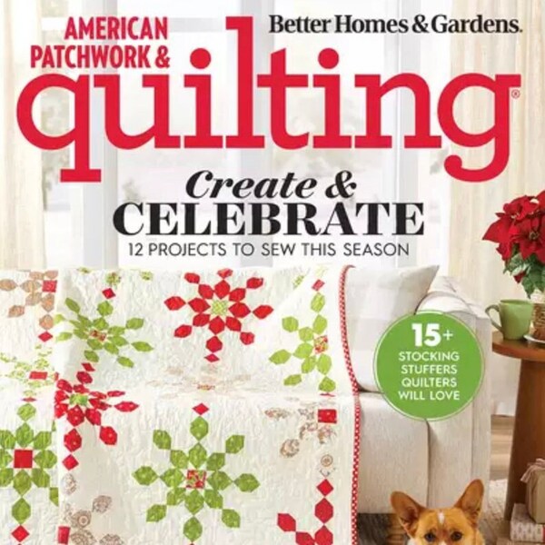 American Patchwork and Quilting December 2023 Magazine - Etsy