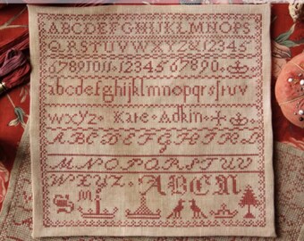 HEARTSTRING SAMPLERY Ann Taylor Sampler Counted Cross Stitch Patterns ...