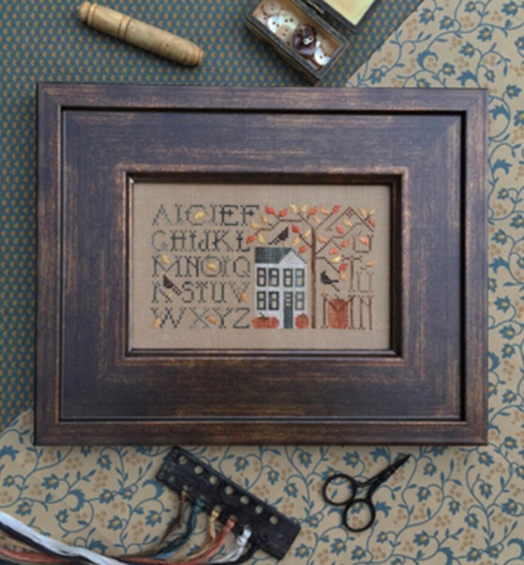 DRAWN THREAD Simply Autumn Counted Cross Stitch Patterns at ...