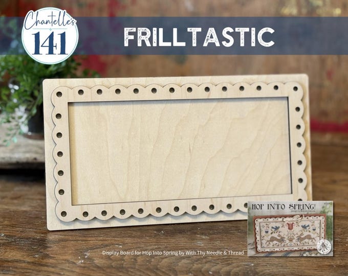 New! CHANTELLE'S 141 Frilltastic Board Counted Cross Stitch Finishing ...