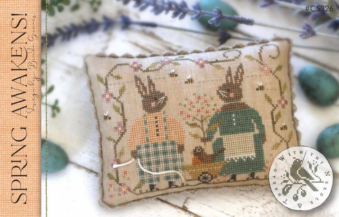 WITH THY NEEDLE Spring Awakens Cross Stitch Patterns at Cottageneedle ...