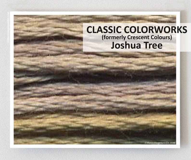 JOSHUA TREE Classic Colorworks Hand-dyed Embroidery Floss - Etsy