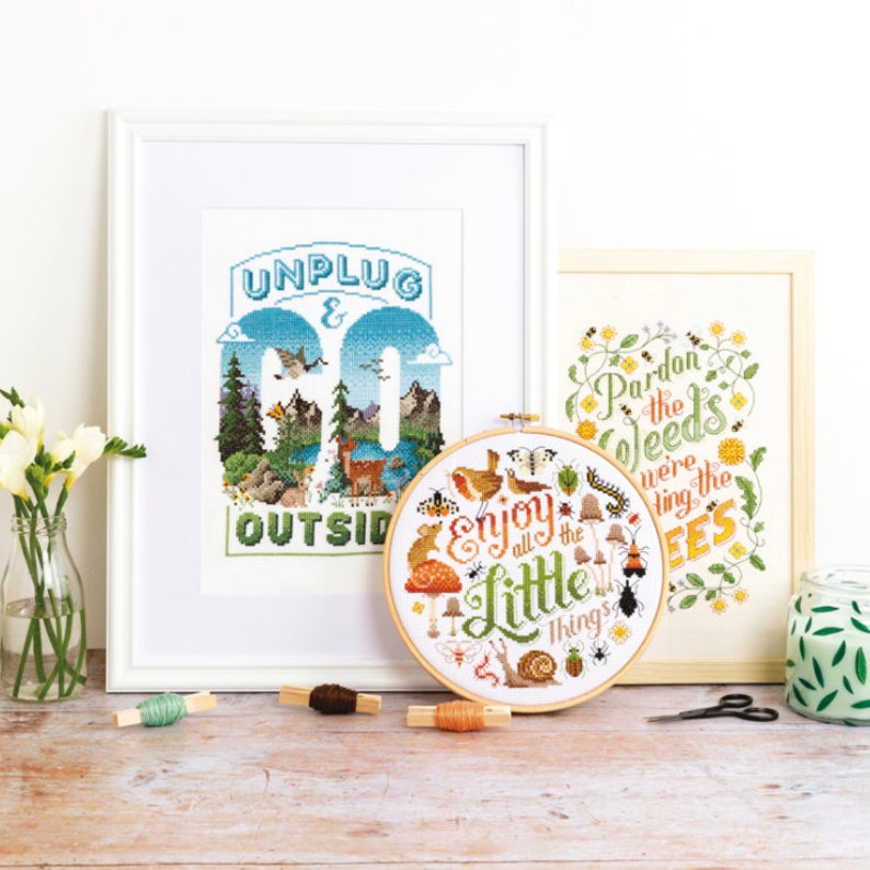STITCHROVIA 20 Designs Cross Stitch for the Earth by Emma - Etsy