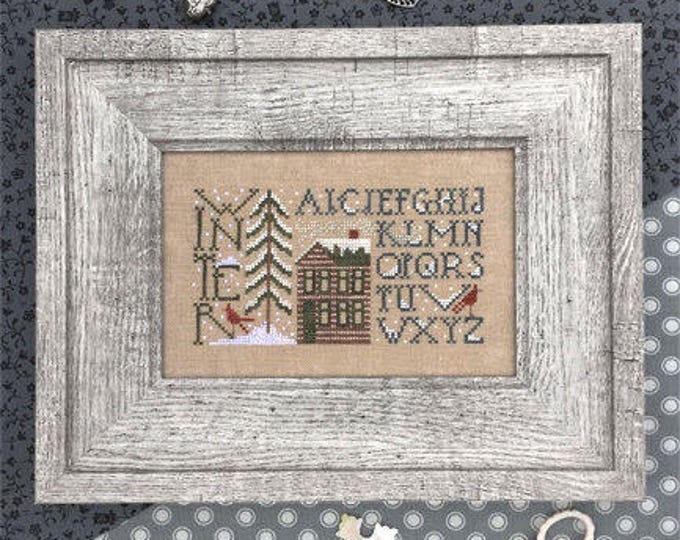 DRAWN THREAD Simply Winter Counted Cross Stitch Patterns at ...