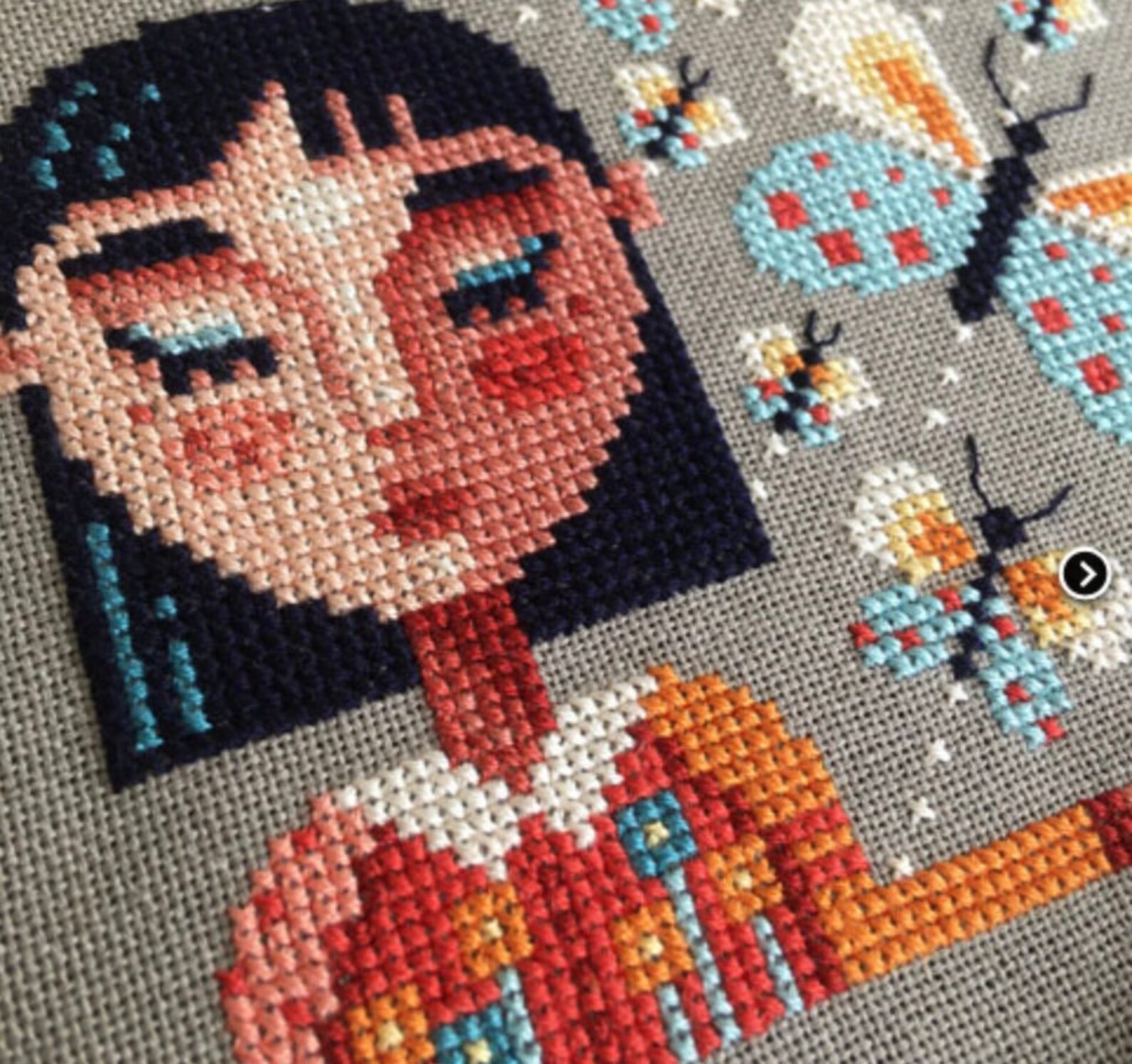 BARBARA ANA DESIGNS Butterfly Dreams Counted Cross Stitch - Etsy