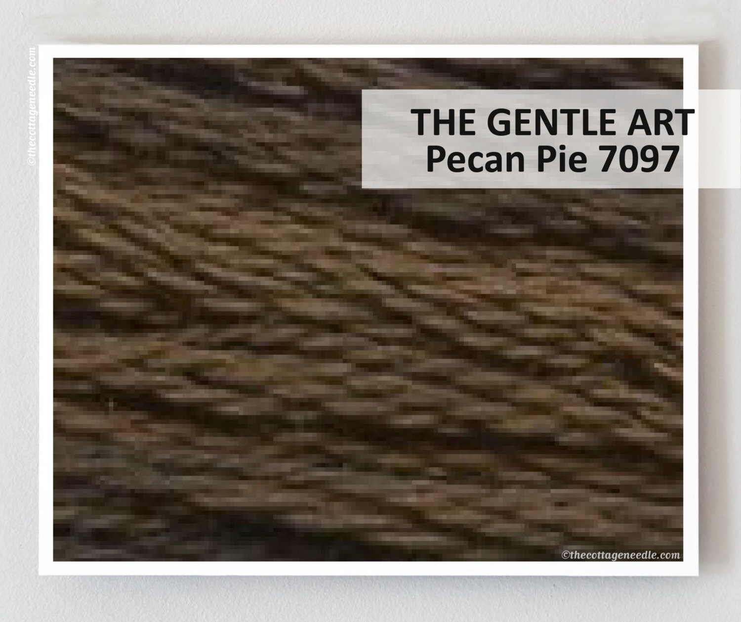 PECAN PIE 7097 Gentle Art GAST hand-dyed embroidery floss | Etsy