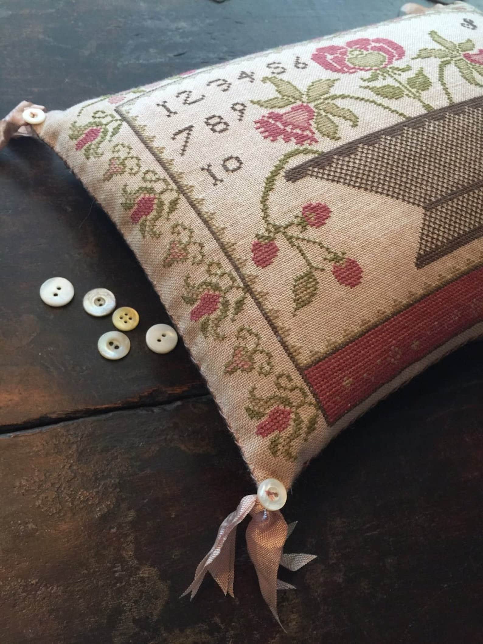 STACY NASH Fresh Picked Pinkeep Counted Cross Stitch Patterns | Etsy