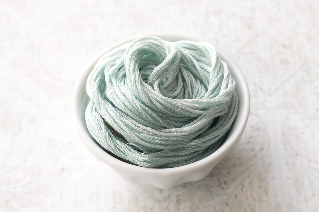 FROSTED SAGE Classic Colorworks Hand-dyed Embroidery Floss Cross Stitch ...