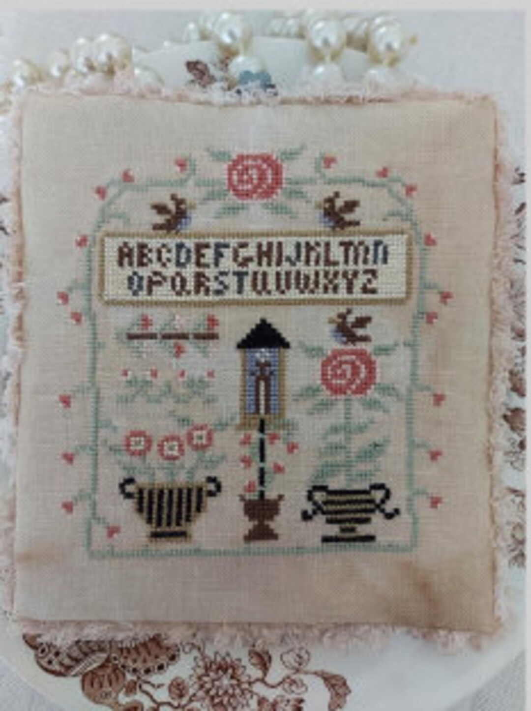 NIKYSCREATIONS Rose Sampler Counted Cross Stitch Patterns at ...