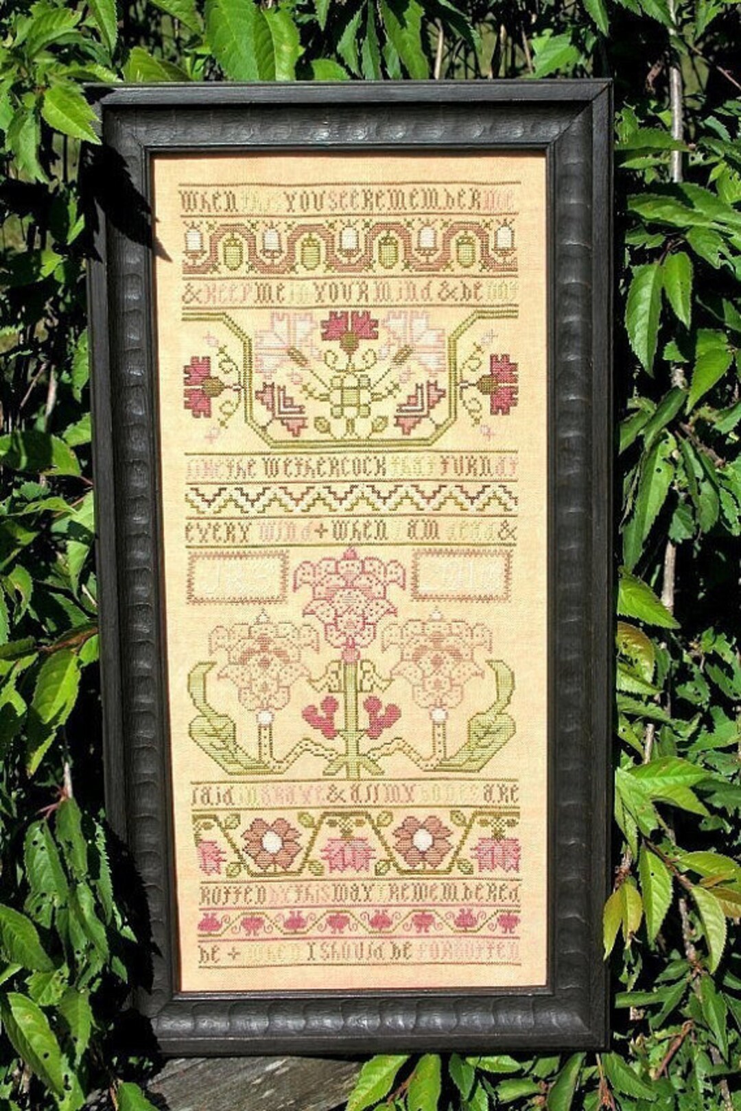 HEARTSTRING SAMPLERY Remember Me Counted Cross Stitch Patterns at ...