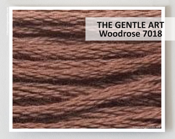 WOODROSE 7018 Gentle Art GAST Hand-dyed Embroidery Floss Cross Stitch ...