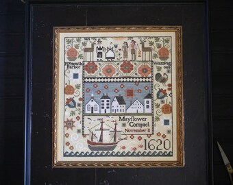 PLUM STREET SAMPLERS American Sampler Counted Cross Stitch Patterns ...