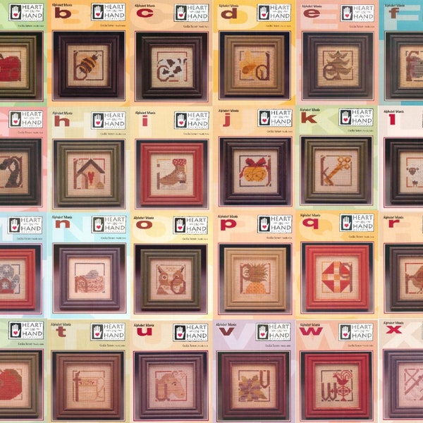 X Stitch Alphabet - Etsy