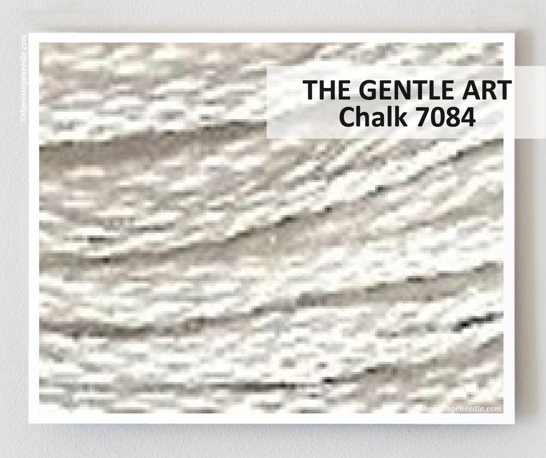 CHALK 7054 Gentle Art GAST 6-strand Cotton Hand Embroidery Floss ...