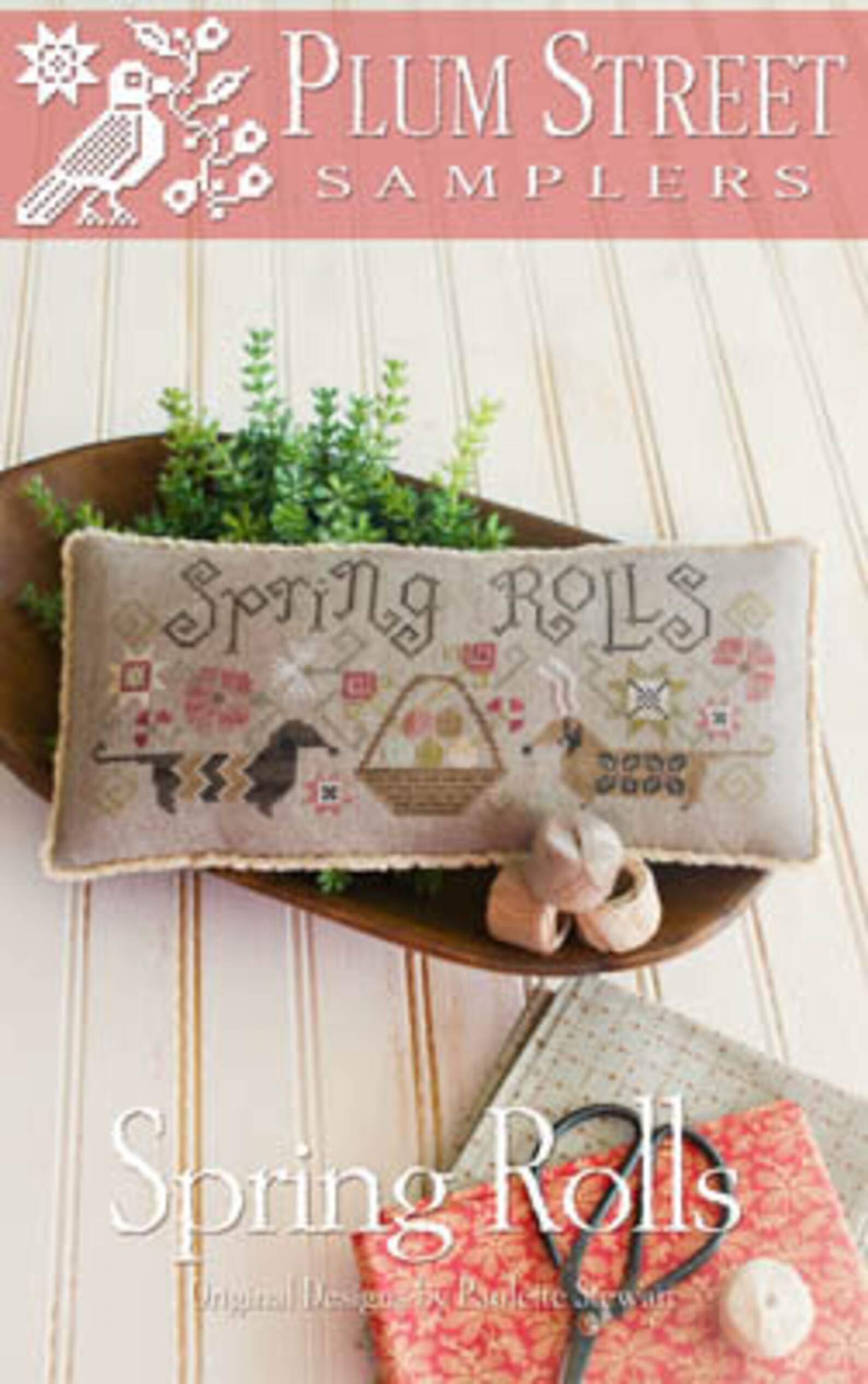 PLUM STREET SAMPLERS Spring Rolls Counted Cross Stitch - Etsy