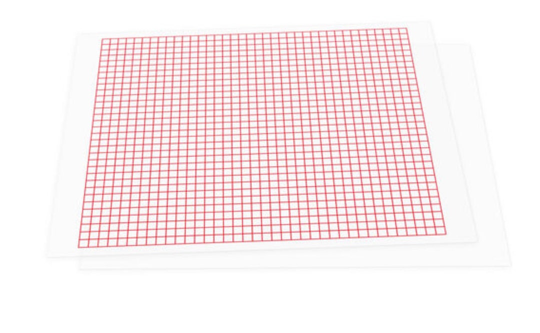 DRITZ 8-1/2" X 11" Non-slip Vinyl Template Sheets Set of 6 at ...