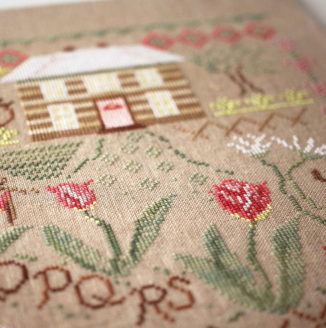 OCTOBER HOUSE Tulip Cottage Counted Cross Stitch Patterns at ...