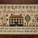 WITH THY NEEDLE Saltbox Quilt Sampler Counted Cross Stitch Patterns at ...