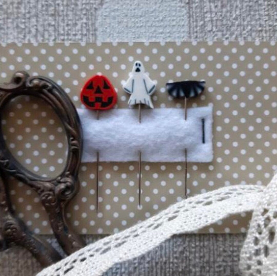 Pick One Set PUNTINIPUNTINI Halloween Trio Set of 3 Mini-counting Pins ...