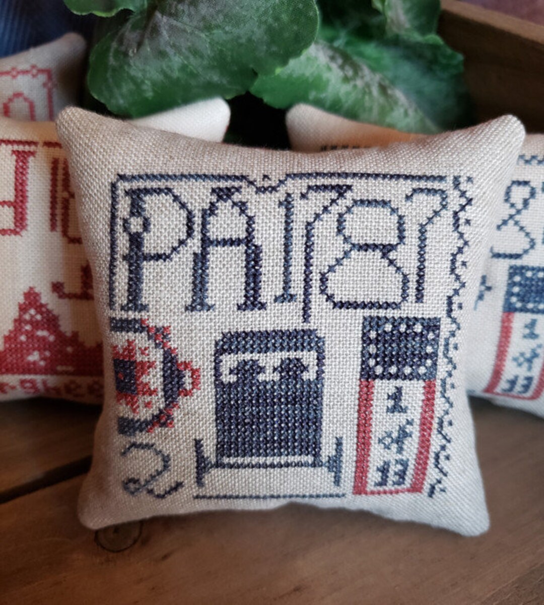 THREAD MILK Pennsylvania PA #4 Statehood Splendor Series Counted Cross ...