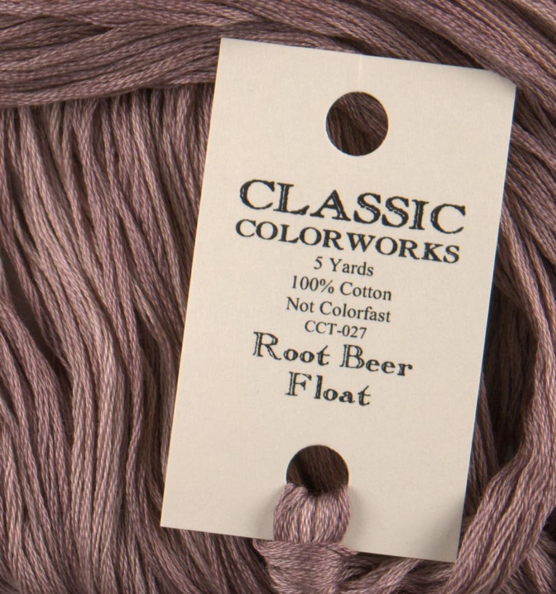 ROOT BEER FLOAT Classic Colorworks Hand-dyed Embroidery Floss Cross ...
