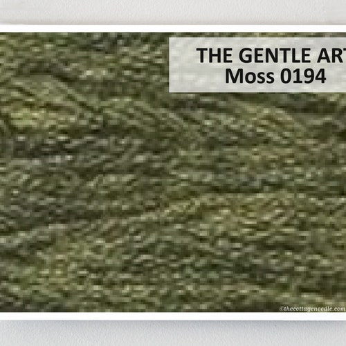 BLACK CROW 1040 Gentle Art GAST Hand-dyed Embroidery Floss - Etsy