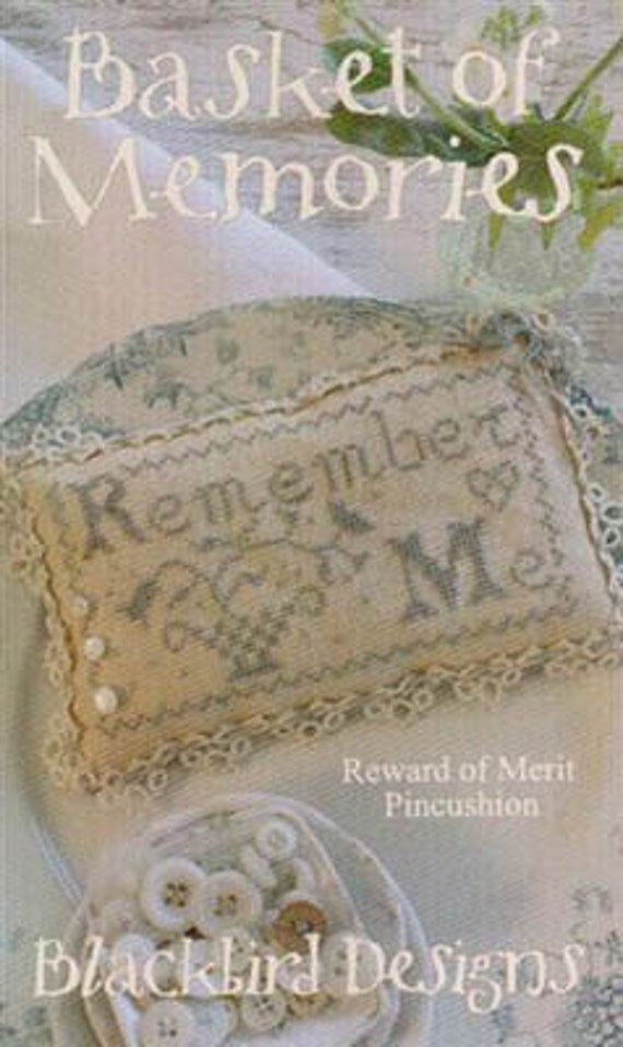 2 Items Included BLACKBIRD Designs Basket of Memories | Etsy