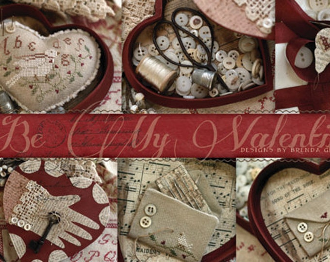WITH THY NEEDLE Be My Valentine Counted Cross Stitch Patterns at ...