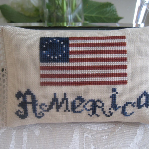 Threadwork Primitive Cross Stitch - Etsy