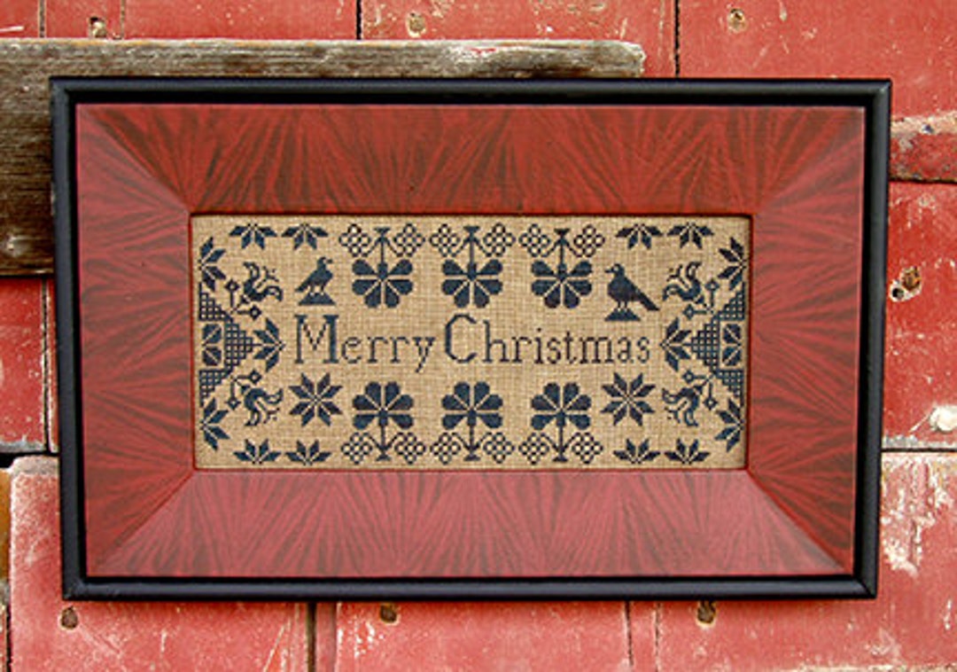 CARRIAGE HOUSE SAMPLINGS Quaker Christmas Samplers Counted Cross Stitch ...