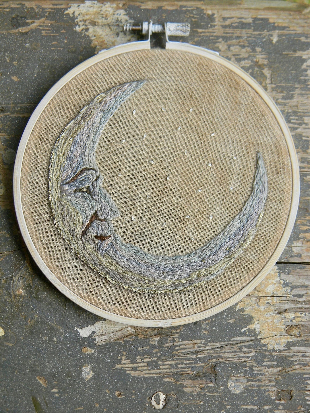 NOTFORGOTTEN FARM Moonstruck Hand Folk Embroidery at Thecottageneedle ...