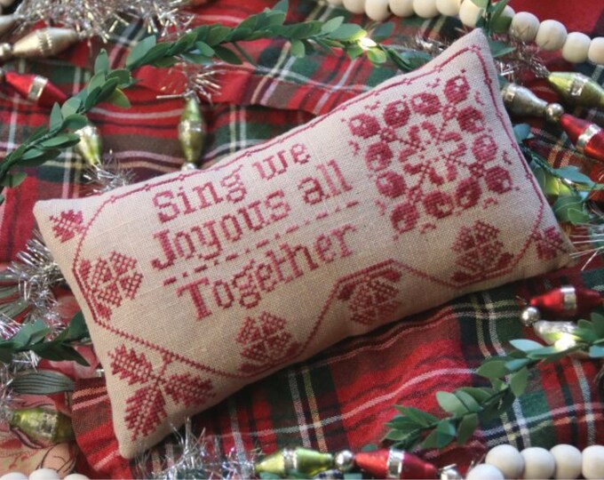 HEARTSTRING SAMPLERY Joyous All Together Counted Cross Stitch Patterns ...