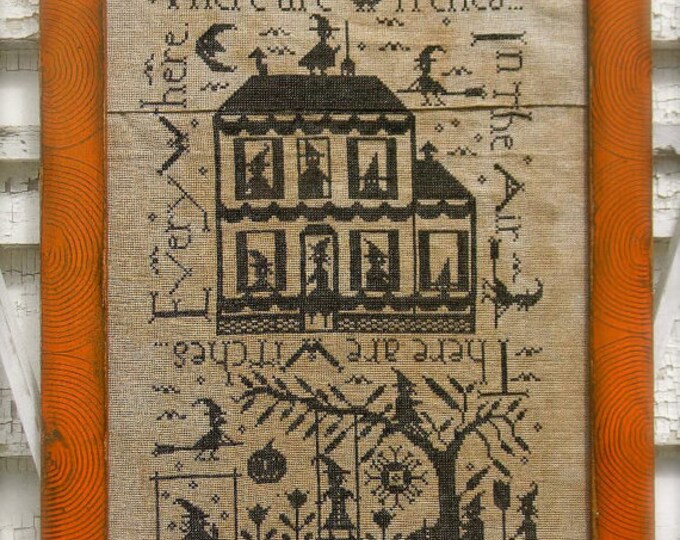 NOTFORGOTTEN FARM Witches in the Air Cross Stitch Patterns at - Etsy
