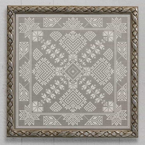 Large Counted Cross Stitch Rainbow Quilt Pattern Large - Etsy Canada