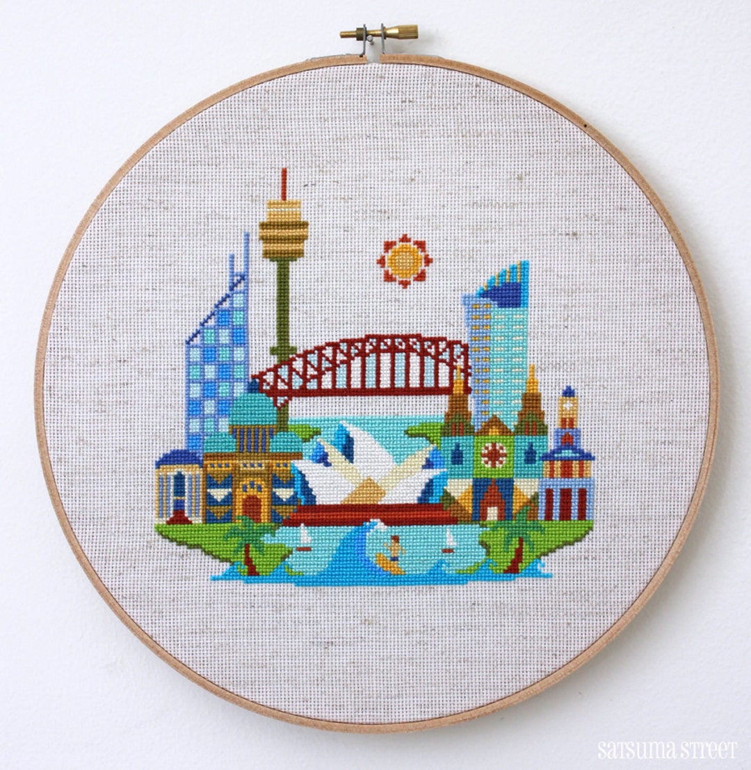 SATSUMA STREET Pretty Little Sydney Counted Cross Stitch Patterns at ...