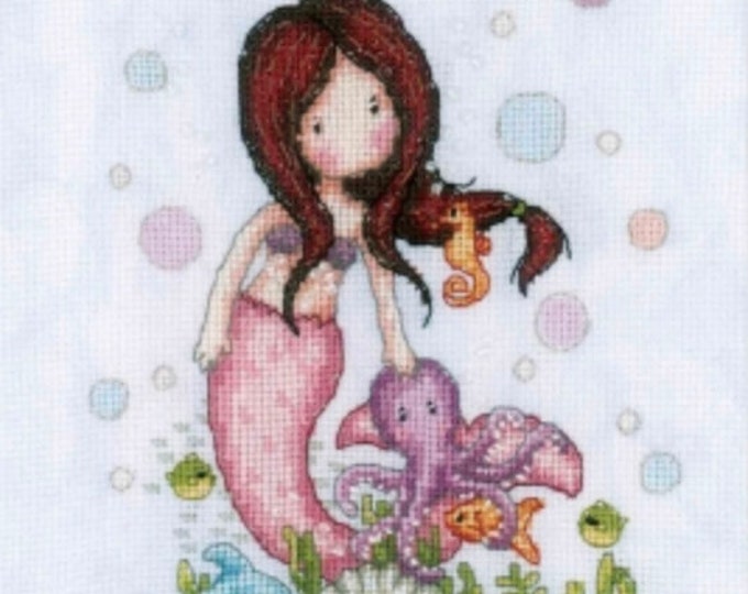 FULL KIT! GORJUSS Nice to Sea You Counted Cross Stitch Kit Includes ...