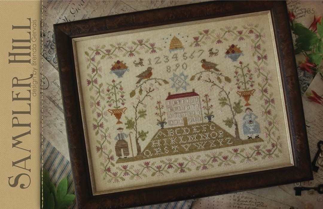 WITH THY NEEDLE Sampler Hill Counted Cross Stitch Patterns at ...