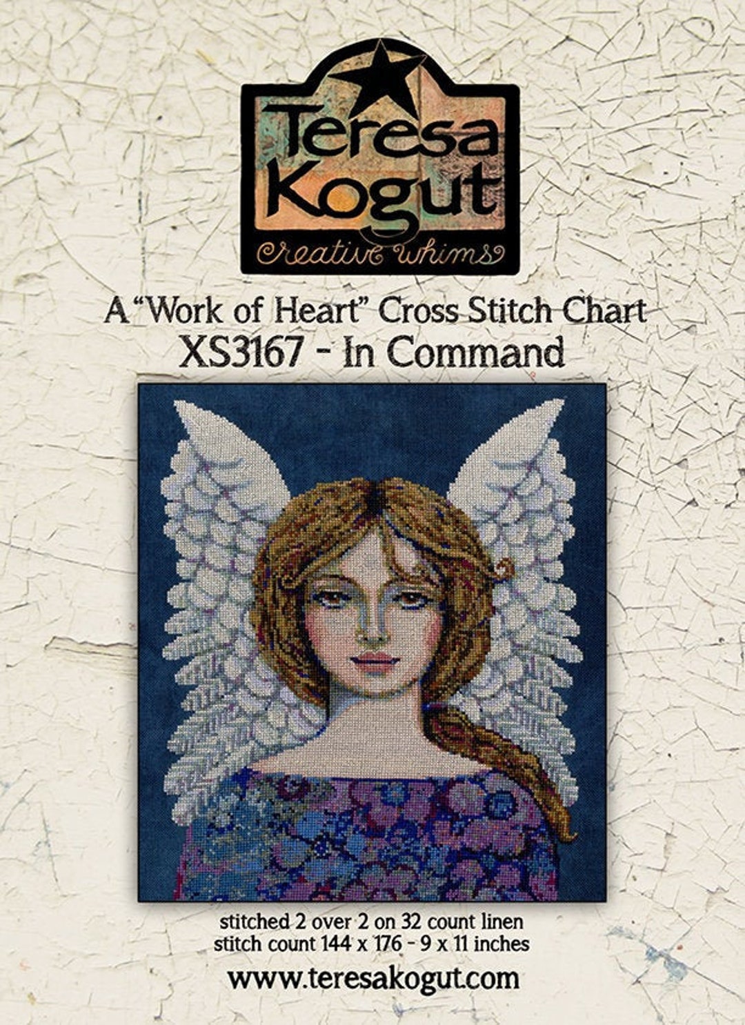 TERESA KOGUT in Command XS3167 Counted Cross Stitch Patterns at Thecottageneedle.com Work of ...