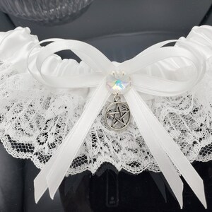 Handfasting Pentacle Garter - for Wiccan, Pagan, or Witch Wedding - Etsy