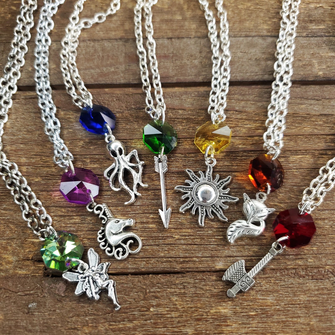 Magic Necklace Treasure Gram! Custom Magic Charm Necklace for Fantasy ...