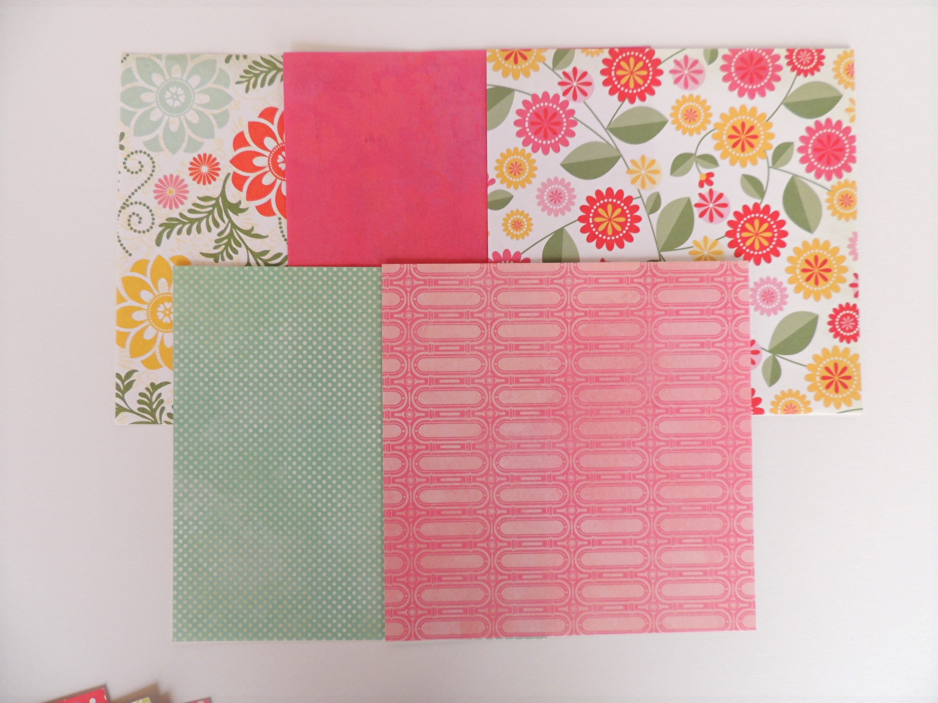 6x6 Paper Variety Pack, 25 Sheets, Scrapbook, Card Making, Junk Journal ...