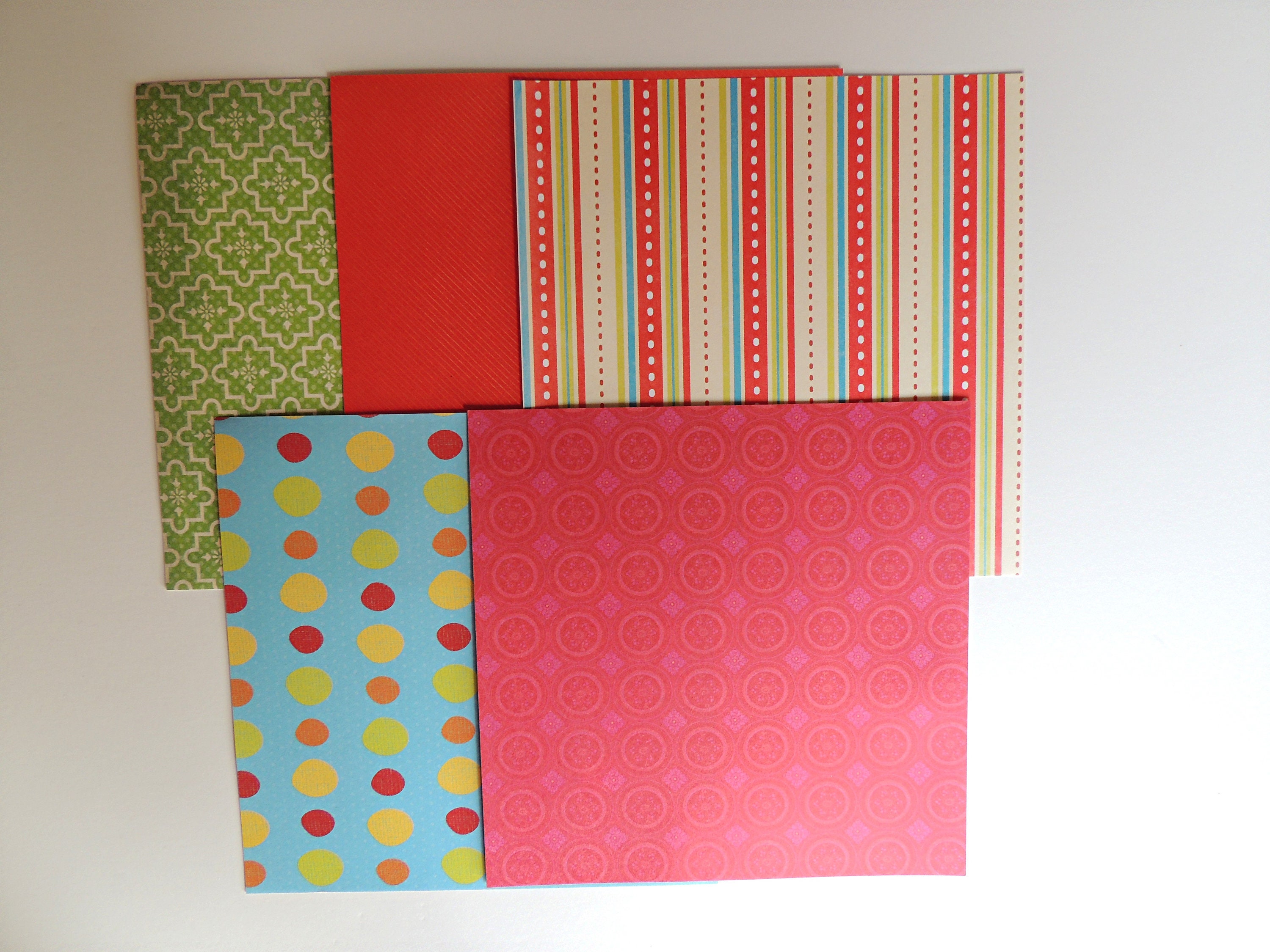 6x6 Scrapbook Paper Variety Pack, Garden Floral Pattern Paper, Paisley ...