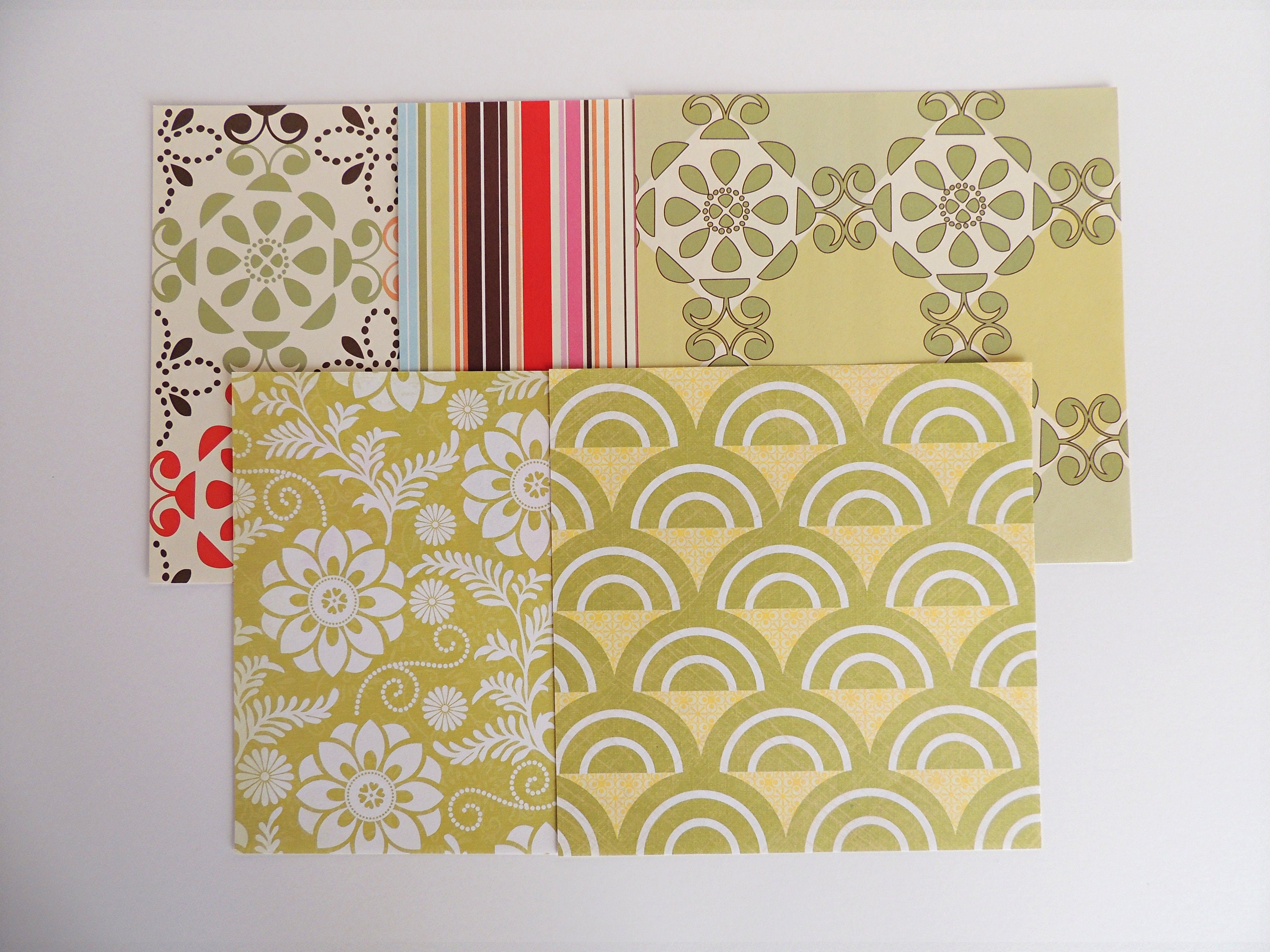 6x6 Paper Variety Pack, 25 Sheets, Scrapbook, Card Making, Junk Journal ...