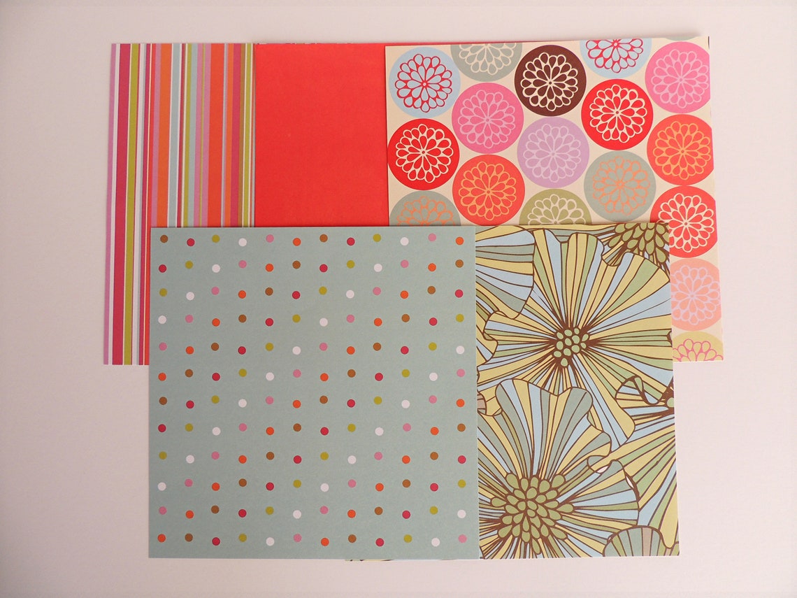 6x6 Paper Variety Pack, 25 Sheets, Scrapbook, Card Making, Junk Journal ...