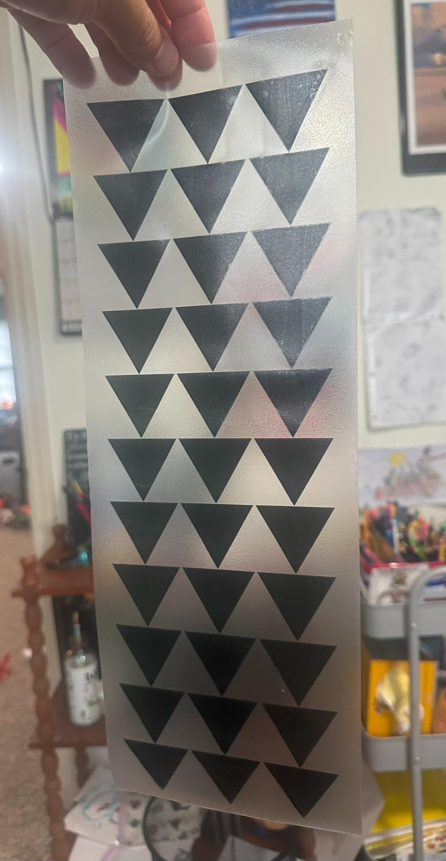 Triangles SVG Cut File – Hawaiian Inspired Tribal Style Geometric ...