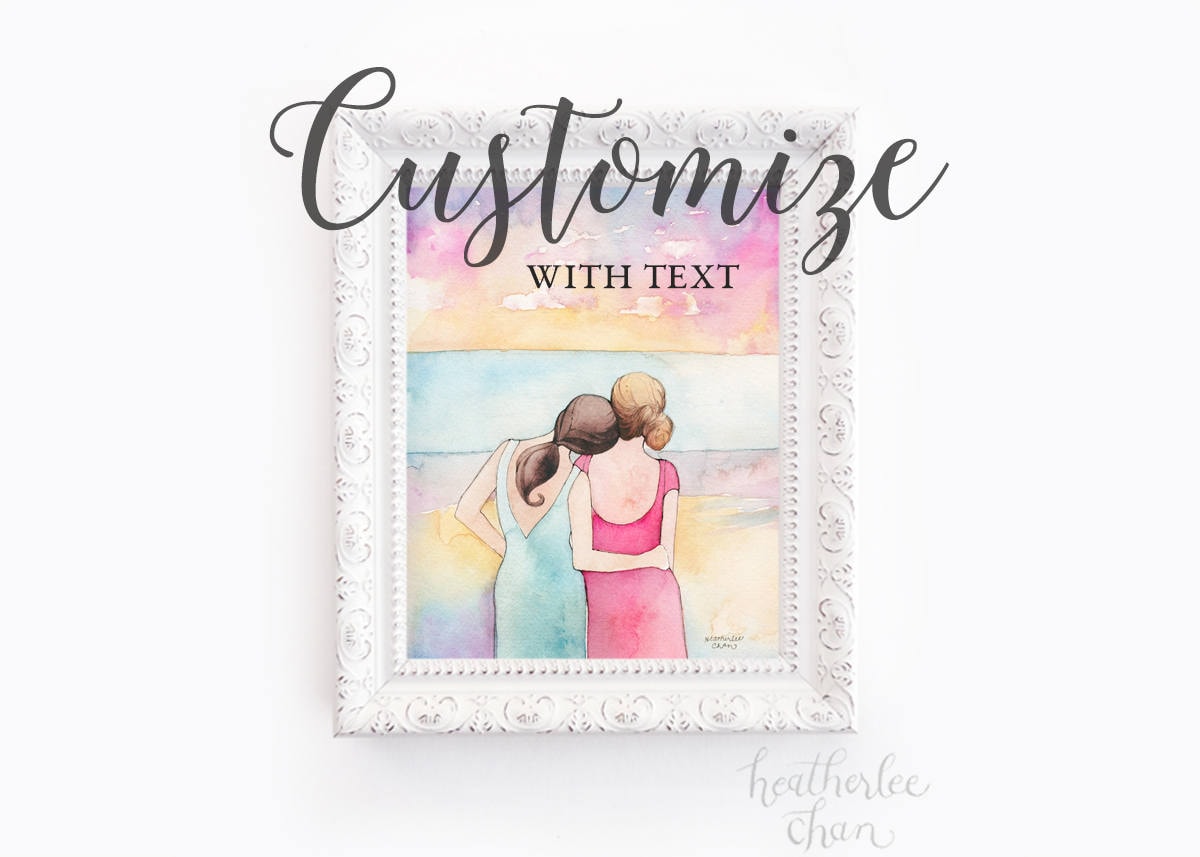 ADD Text to an Art Print -- * Add on * - Etsy