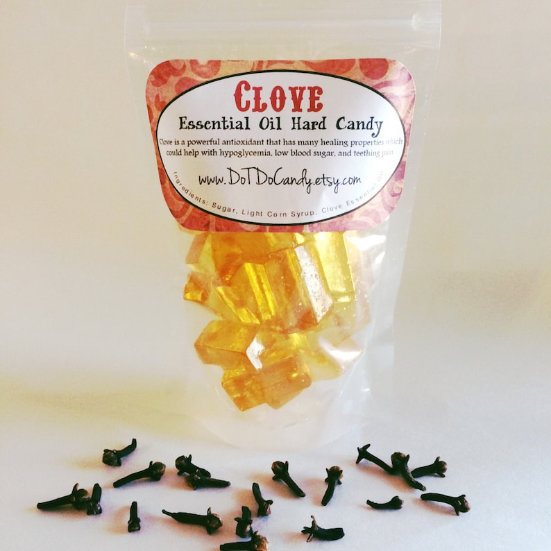CLOVE, Essential Oil Hard Candy, 5 Oz - Etsy