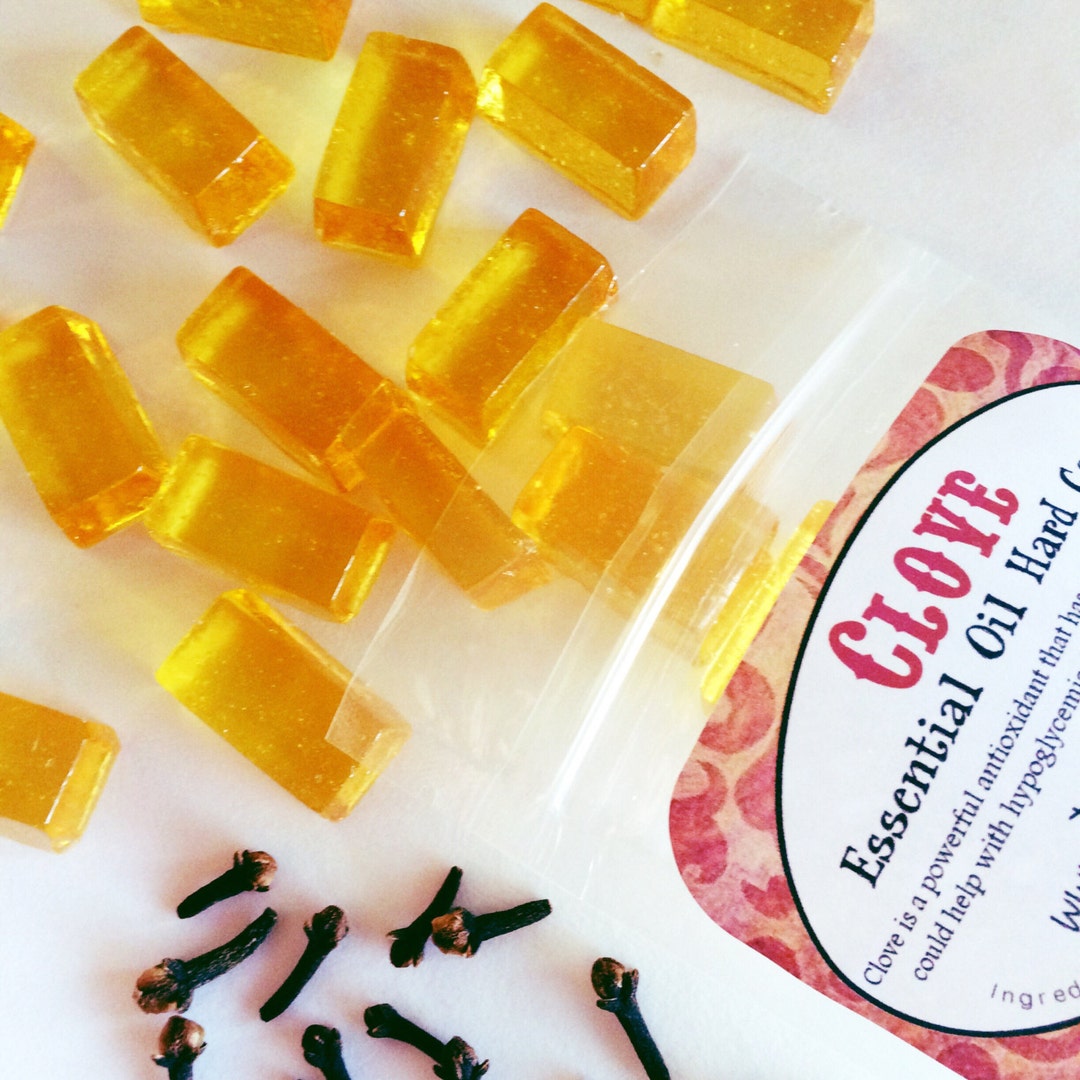 CLOVE, Essential Oil Hard Candy, 5 Oz - Etsy